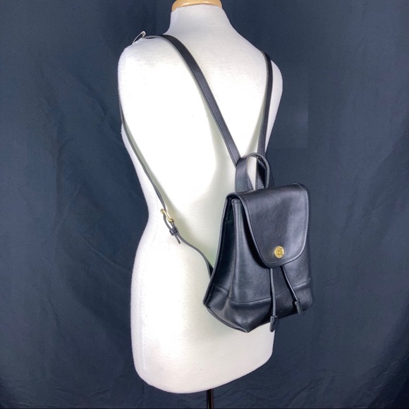 Coach | Bags | Vintage Coach Leather Mini Daypack Backpack | Poshmark